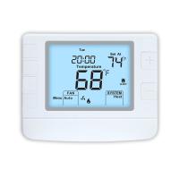China Single Stage Programmable 2 Heating And 1 Cooling 24V  LCD Display Digital Room Thermostat Air Conditioning System for sale