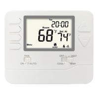 China Riseem STN721 24V Electronic Non-Programmable Heat Pump Thermostat with 32°F-99°F Range and LCD Display for sale