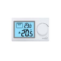 China Riseem White Color Shell Digital Non Programmable Heating Room Thermostat for HVAC System for sale