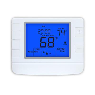 China 24VAC Room OEM Smart Thermostat Digital Hotel For Central Heating for sale