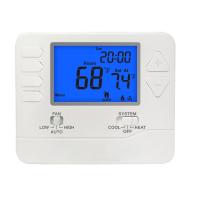 China 24V 2H / 2C Electric Wireless Air Conditioner Thermostat STN715RF for sale