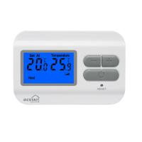 China Riseem Digital Household DC 230V ABS  Electronic LCD Display Heating Control Room Non-programmable Thermostat for sale