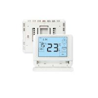 China Riseem Battery Powered NTC Programmable Room Thermostat For Air Condtioner for sale