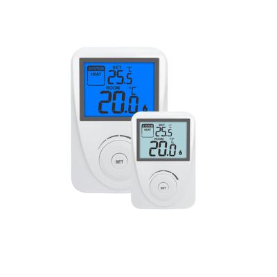 China Riseem High-Accuracy Digital Room Heating Thermostat 220V With ≤3W Power Temperature Control for sale