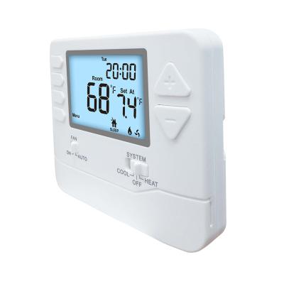 China Riseem Multi Stage Air Conditioner Digital Temperature Control Floor Heating Thermostat for sale