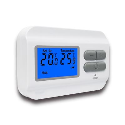 China Riseem 230VAC 50Hz Wiring Home Thermostats Programmable Temperature Controller for sale