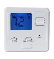 China Digital Non - Progammable Gas Heater Thermostat 1 Heat 1 Cool For Heat Pump for sale