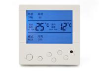 China 230V AC LCD Digital Fan Coil Thermostat with 0.5℃ Temperature Control and Remote Control Option for Central Heating Systems for sale