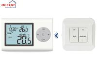 China User Friendly Programmable Electronic Room Thermostat for HEAT / Cool Style Energy Saving for sale
