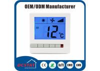 China 230V AC FCU Digital Thermostat with 0.5℃ Precision Control for Household Heating and Air Conditioning Systems for sale