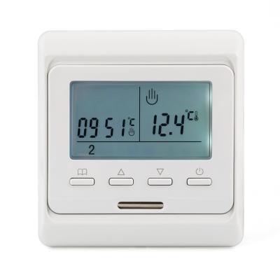 China Weekly Programmable Room Thermostat Temperature Control LCD Display for sale