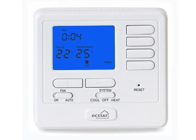 China 24V Low Voltage Programmable Central Heating Digital Room Thermostat for sale