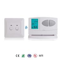 China Riseem 7 Day Programmable Digital Electronic LCD Heating Room Thermostat with Wireless for sale