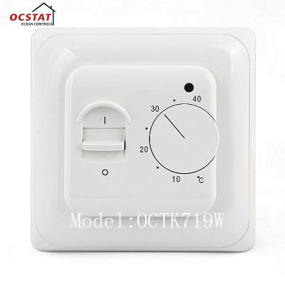 China Wall Mounted Non-programmable Digital Temperature Control Water Heating Room Thermostat for sale