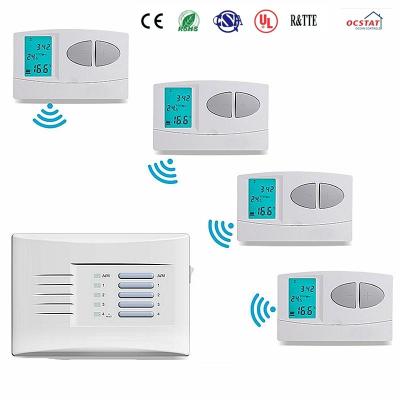 China Riseem 230V 7 Day Programmable Digital Digital Room Thermostat Wireless Temperature Control Heating for sale