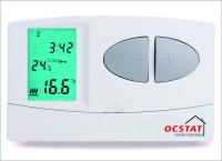 China Floor Heating Battery Operated Digital Home Thermostat With Weekly Programmable for sale