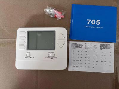 China 24V Power Supply Digital Programmable Room Thermostat With Heatig System for sale