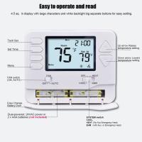 China Electric Temperature Controller Air Conditioner Digital  Room Thermostat  Non - Programmable for sale