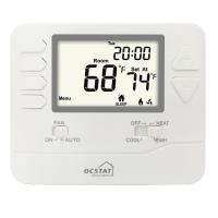 China 24VAC Non Programmable Heat Pump Thermostat ±1°C Temp Meas Accuracy Precise Temperature Control for sale