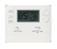 China Underfloor Water Heating 7 Day Programmable Thermostat Battery Or 24V Voltage For Hotels for sale