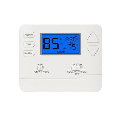 China Temperature Controller 7 Day Programmable Thermostat Battery Or 24V For Optimal Control for sale