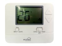 China 24V Non Programmable Thermostat With 1 Heat / 1 Cool Stages OEM / ODM for sale