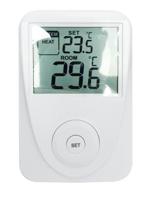 China Works With Most Heating And Cooling Systems Electronic Room Thermostat For Indoor Temperature Control for sale