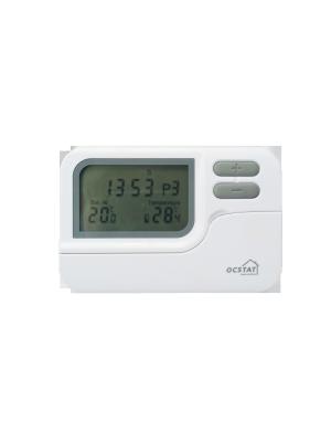 China Adjustable Wired Room Thermostat For Home 0.5C Temperature Setting ABS Housing for sale