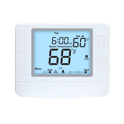 China 24V Electronic Programmable Smart Home Thermostat For Air Conditioning for sale