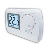 China Smart Household LCD Display Water / Floor Heating System Wired Room Thermostat for sale