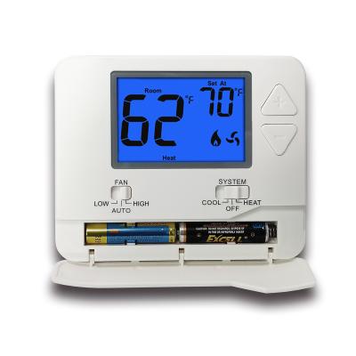 China STN731 LCD Display Non-programmable Heating Home Thermostat with Battery home appliance parts for sale