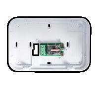 China Effortless Temperature Control Programmable Room Thermostat Battery Power Supply for sale
