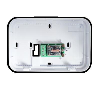 China Effortless Temperature Control Programmable Room Thermostat Battery Power Supply for sale