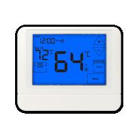 China LCD Display Digital Room Thermostat Non-Programmable for Room Temperature Management for sale