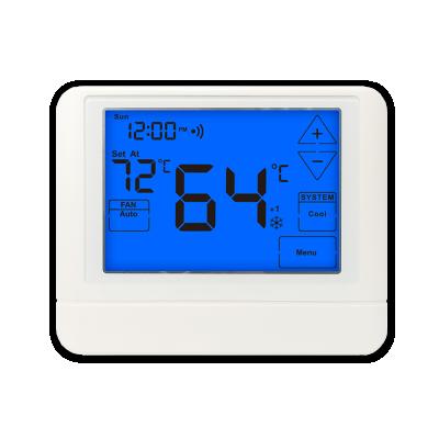 China LCD Display Digital Room Thermostat Non-Programmable for Room Temperature Management for sale