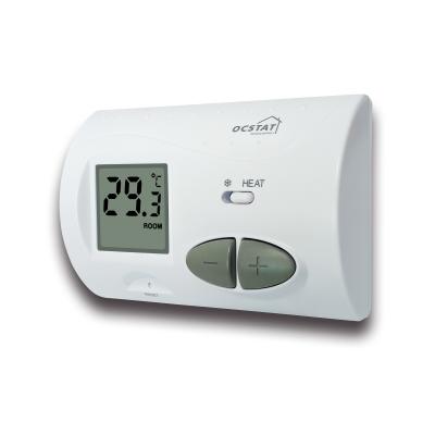 China Energy-Saving ABS White Room Heating Thermostat For Optimal Temperature Control for sale