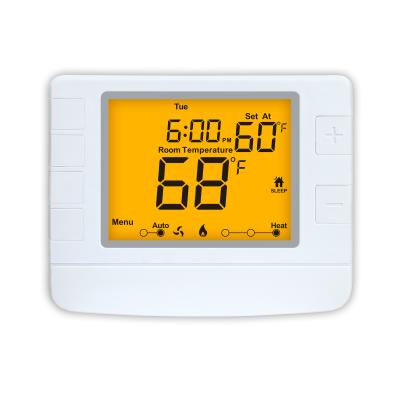 China Control Mode Heating And Cooling Configurable HVAC Thermostat For Convenient Temperature Adjustment for sale