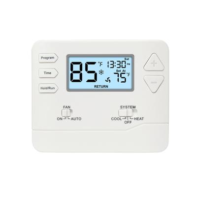 China Smart HVAC Thermostat with 24VAC or Battery Power and ±1℉ Accuracy for sale