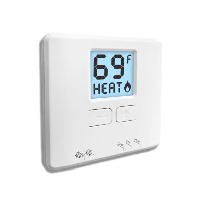 China Flame Retardant ABS Digital HVAC Thermostat with Voice Control for sale
