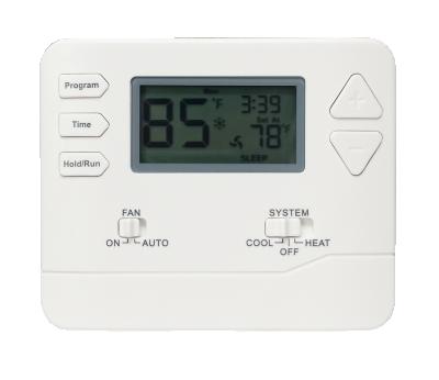 China Anti-flammable ABS Housing Material HVAC Thermostat ±1℉ Display Accuracy for Heat Pump Systems Advanced Technology for sale