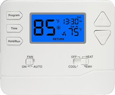 China Voice Control HVAC Thermostat Heating and Cooling Control Mode Configurable for Electric or Gas Boiler for sale
