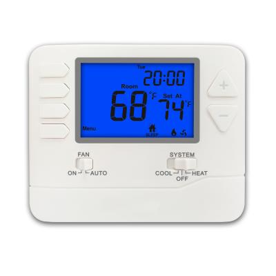 China White Digital Room Thermostat with High Accuracy Saving Energy for sale