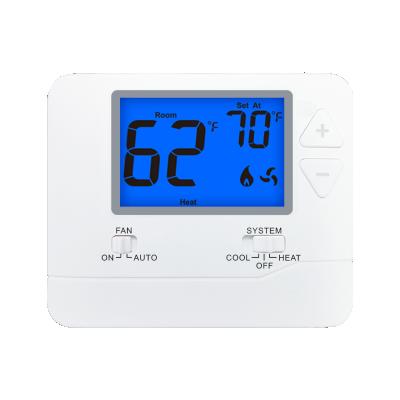 China Heagstat HVAC Thermostat for Electric or Gas Boilers With Heating & Cooling Control Modes Flame-Retardant ABS Material for sale