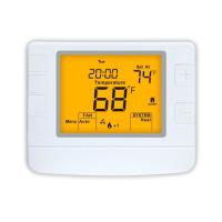 China 7 Programmable Days Heat Pump Thermostat for Precise Climate Control Auto/On Fan Control 8 2 A 230VAC Max Contact Rating for sale