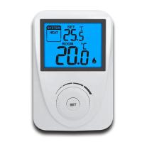 China White Color Programmable Boiler Room Thermostat for Energy-Saving Temperature Control for sale