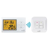 China Upgrade Your Home's Heating and Cooling System with White Digital Room Thermostat Powered by 2*AAA Battery for sale