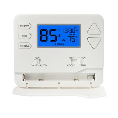 China Miuputake STN625 Heat Pump Thermostat 7 Day Programmable and 2 Heat 1 Cool for sale