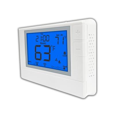 China Coiiwsei Blue LCD Display Intelligent Temperature Controller for Indoor in Hotels and Houses for sale