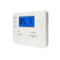 China Riseem 24 VAC Electronic Room 7 Day Thermostat for Temperature Control Ranges 44°F 90°F 7°C 32°C and Easy Installation for sale