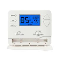 China Riseem Cooling Electronic Room Thermostat with Display Size 2.08 Sq.in. 1344mm2 and 2H/2C Stages H/C -Conventional for sale